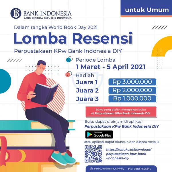 Raja Lomba Resensi Perpustakaan KPw Bank Indonesia DIY | ejogja ID